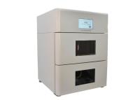 China PLC Control Color Fastness Testing Equipment Gas Fume Chamber Touch Panel Type for sale