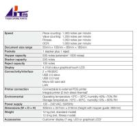 China Glory GFS-220 Banknote Sorter Replacement Parts Consumables 1200 Notes/Min for sale