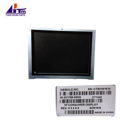 China Diebold Opteva ATM 15 Inch LCD Customer Display Monitor 49201788000G for sale