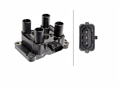 China High voltage ignition coil for  21113745010 21113705010 MITSUBISHI 9311600 LADA F000ZS0211 BERU 0040100234 featuring thin iron core design for sale