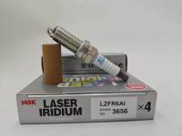 China NGK DENSO spark plugs 3656 LZFR6AI designed to provide ignition energy improving fuel efficiency and engine durability for sale