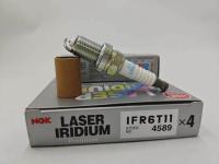 China NGK DENSO spark plugs 4589 IFR6T11 optimized for dependable ignition enhancing engine start reliability and fuel economy for sale