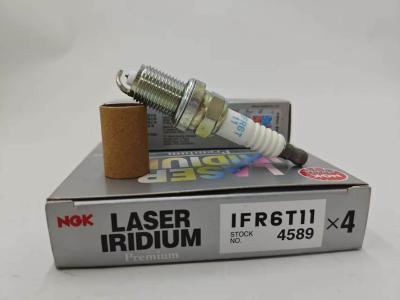 China NGK DENSO spark plugs 4589 IFR6T11 optimized for dependable ignition enhancing engine start reliability and fuel economy for sale