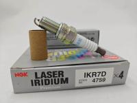 China NGK DENSO spark plugs IKR7D model 4759 designed to provide consistent spark energy and support combustion in gasoline engines for sale
