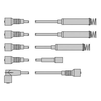 China Ignition Wire Set - OE: 16 12 551 for sale