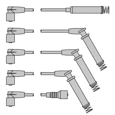China Ignition Wire Set - OE: 16 12 541 for sale