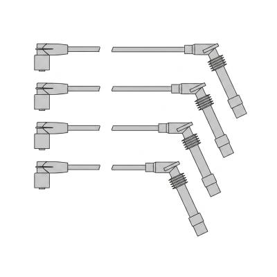 China Ignition Wire Set - OE: 16 12 597 for sale