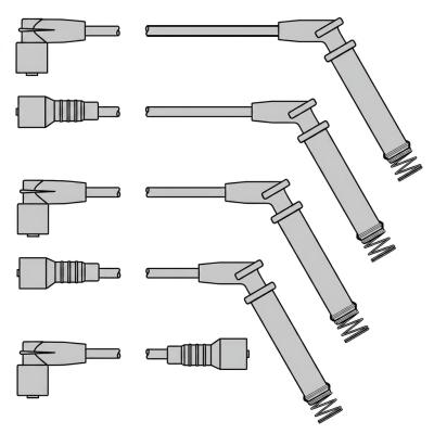 China Ignition Wire Set - OE: 16 12 558 for sale