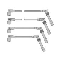 China Ignition Wire Set - OE: 16 12 597 for sale