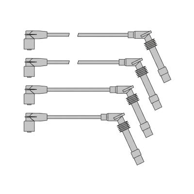China Ignition Wire Set - OE: 16 12 597 for sale