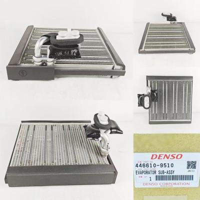 China This product is a brand-new original DENSO automotive air conditioning evaporator assembly from Japan, with DENSO part number 446610-9510, EVAPORATOR SUB-ASSY. It comes with built-in pipe fittings and for sale