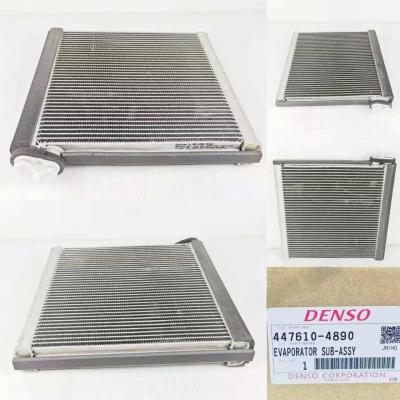 China Japan DENSO Original Factory New Car Air Conditioning Evaporator Assembly, DENSO Part Number 447610-4890, OEM Number 88501-48200 from the Host Manufacturer, comes with built-in pipe fittings, and is a for sale