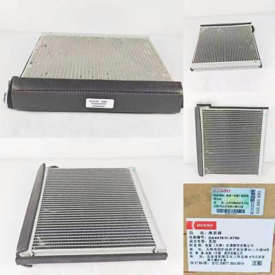 China This product is an original factory-new car air conditioning evaporator assembly from DENSO Tianjin. With part number DA447610-8730, it comes with built-in pipe fittings and serves as a core heat exch for sale