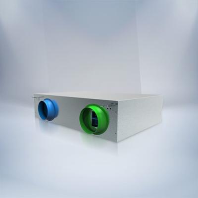 China 90W Ceiling 500m3/h ERV Energy Recovery Ventilator for sale