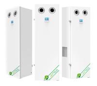 China Electrostatic Purification 223 CFM Wall Mounted ERV System for sale