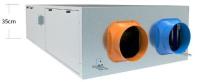 China Silent Duct Fan 589 CFM 280m2 Ceiling Mounted ERV Efficient Purification for sale