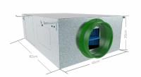 China Indoor Air Purification 80m2 Ceiling Mounted ERV for sale