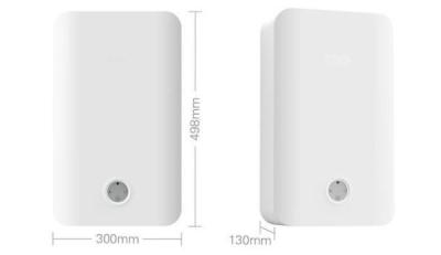 China PM2.5 Display Air Purifier 60m2 Home Fresh Air Ventilation System for sale