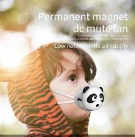 China Rechargeable Personal Children 3.7V 0.8W Wearable Air Purifier Electric Mask for sale