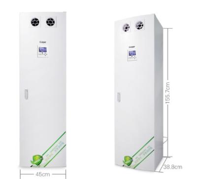 China HEPA Filtration 250m3/H 80m2 Ductless Heat Recovery Ventilator for sale