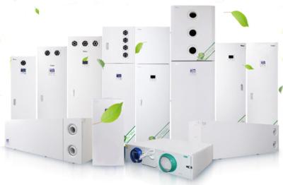 China 294W Residential 1000m3/h Ductless Heat Recovery Ventilator for sale
