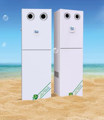 China Vertical Floor Standing 520m3/H Heat Energy Recovery Ventilator for sale