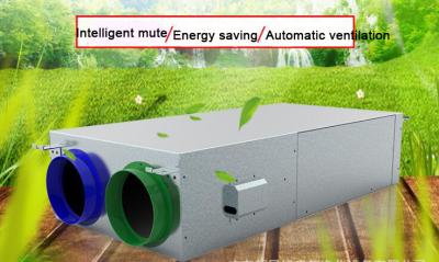 China Air Fresh 206 CFM Heat Recovery Ventilation System Residential for sale