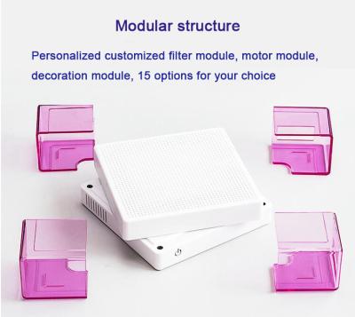 China Auto Mini Dust H13 HEPA Negative Ion Generator Air Purifier for sale