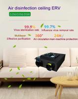 China Energy Recovery ERV HRV 100m2 Fresh Air Ventilator For Home for sale