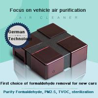 China Dust Smoke Collector Mini Smart 6 CFM HEPA Filter Car Air Purifier Coronavirus Prevention for sale