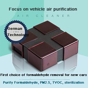 China Dust Smoke Collector Mini Smart 6 CFM HEPA Filter Car Air Purifier Coronavirus Prevention for sale