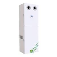 China 206CFM 130W ERV Unit Cabinet Fresh Air Ventilation System for sale