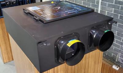 China Duct installation brushless DC motor energy recovery ventilation for 80-120 square metre for sale