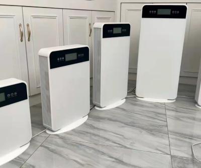 China 240V 200m3/h Floor Standing Air Purifier with LCD Display for sale