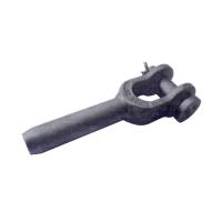 China High Tension Us Type Grooved Closed Wire Rope Socket Open Forged Swage Socket Sliver for sale