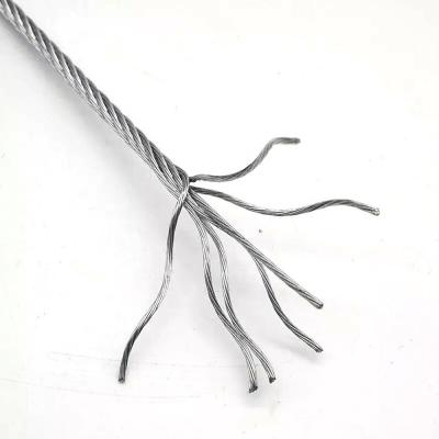 China ASTM Standard High Strength Stainless Steel Lifting Wire Rope for sale