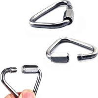 China Polished Stainless Steel Delta Shaped Quick Link SS304 SS316 for Various Applications for sale