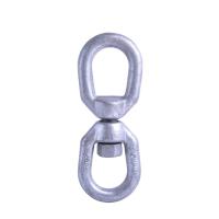 China Galvanized Heavy Duty Chain Swivels Eye to Eye for Heavy-Duty Industrial Applications for sale