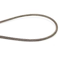 China High Tensile Strength 1770MPA 1.6mm Galvanized Steel Wire Rope for Aircraft Cable for sale
