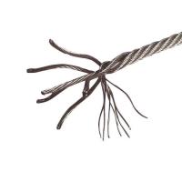 China High Tensile Strength 1770MPA 1.6mm Galvanized Steel Wire Rope for Aircraft Cable for sale