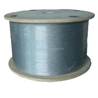 China 7x7 Galvanized Steel Aircraft Cable 1.6mm Diameter Wire Rope for Industrial Crane Only for sale