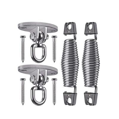 China Swing Hangers and Springs Hanging Kit Heavy-Duty 304 Stainless Steel for Hammocks for sale