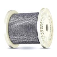 China Galvanized Finish 8*19s High Carbon Sisal Core Steel Wire Rope for Elevator Design for sale