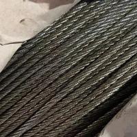 China Galvanized Finish 8*19s High Carbon Sisal Core Steel Wire Rope for Elevator Design for sale