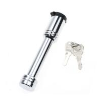 China Trailer Parts Steel Chrome Plated Trailer Hitch Pin Lock with Dual Bent Pin Design for sale
