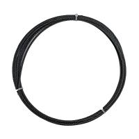 China Cranes 7x7 1/8'' AISI316 Black Oxide Stainless Steel Wire Rope Aircraft Cable for Deck Railing for sale