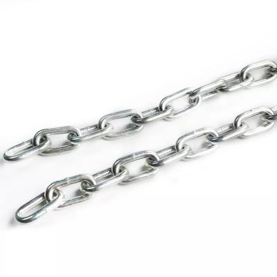 China Stainless Steel Welded Galvanized Link Chain Fatigue Resistant For Conveyor for sale