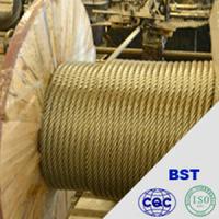 China 6*24 7FC 20mm Galvanized Steel Wire Rope for Trawl Fishing Hot DIP Surface Non-Alloy for sale