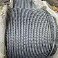 China 6x19S IWR Galvanized Stainless Steel Wire Rope for Drilling Hoisting Tolerance ±1% for sale