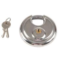 China Stainless Steel 50mm Disc Padlock Hitch Lock for Trailers Spare Parts for sale